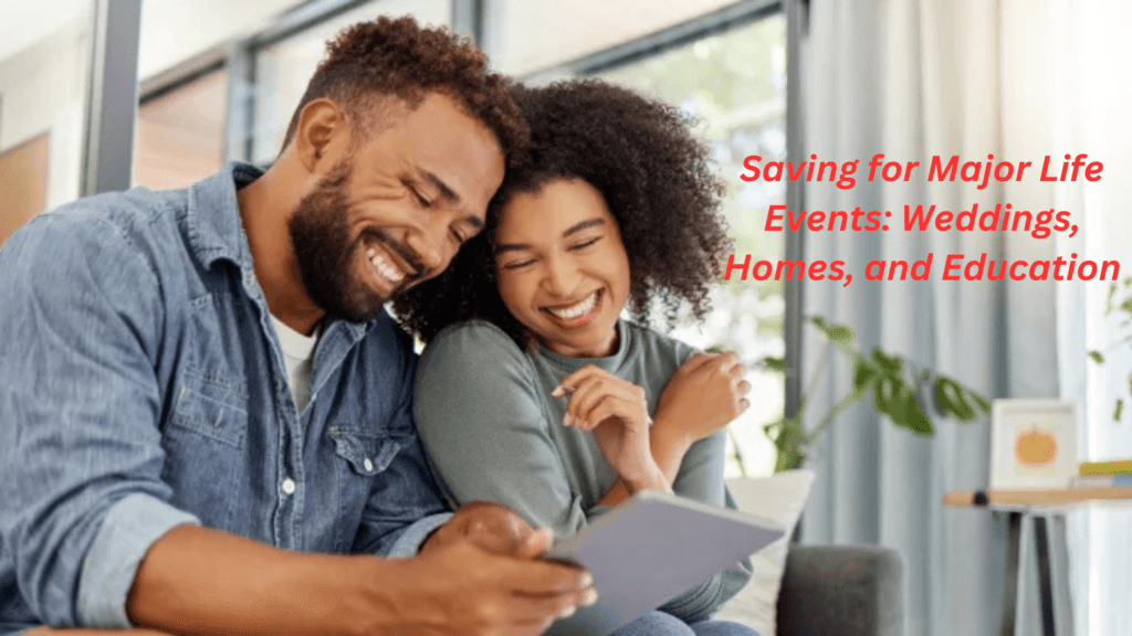 Saving for Major Life Events: Weddings, Homes, and Education - Wealth ...